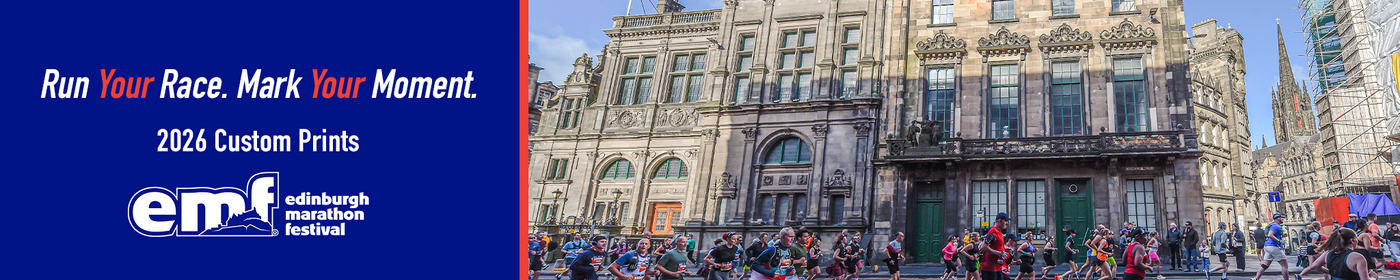 Edinburgh Marathon Festival 2026 Photo Print | Mark Your Moment