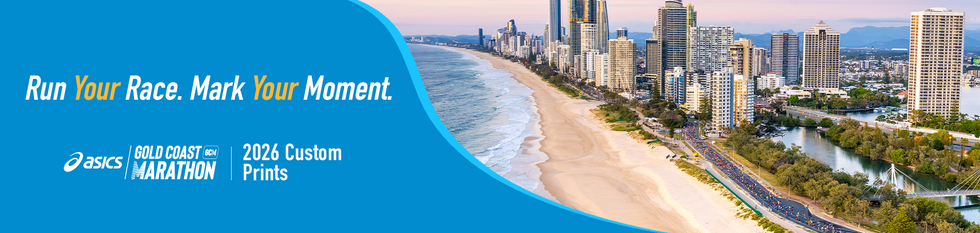 ASICS Gold Coast Marathon Prints - Official 2026 – Mark Your Moment