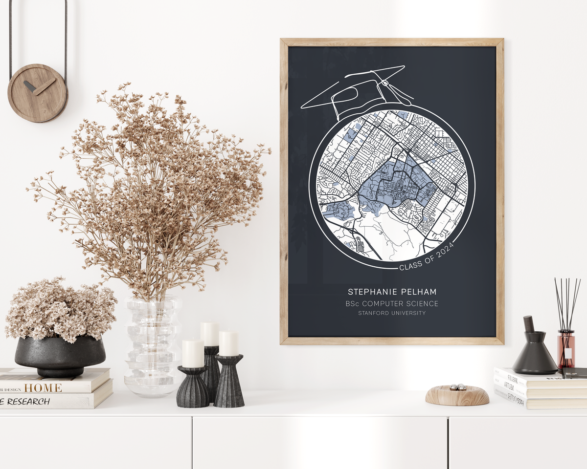 Graduation Map Gift | Mark Your Moment