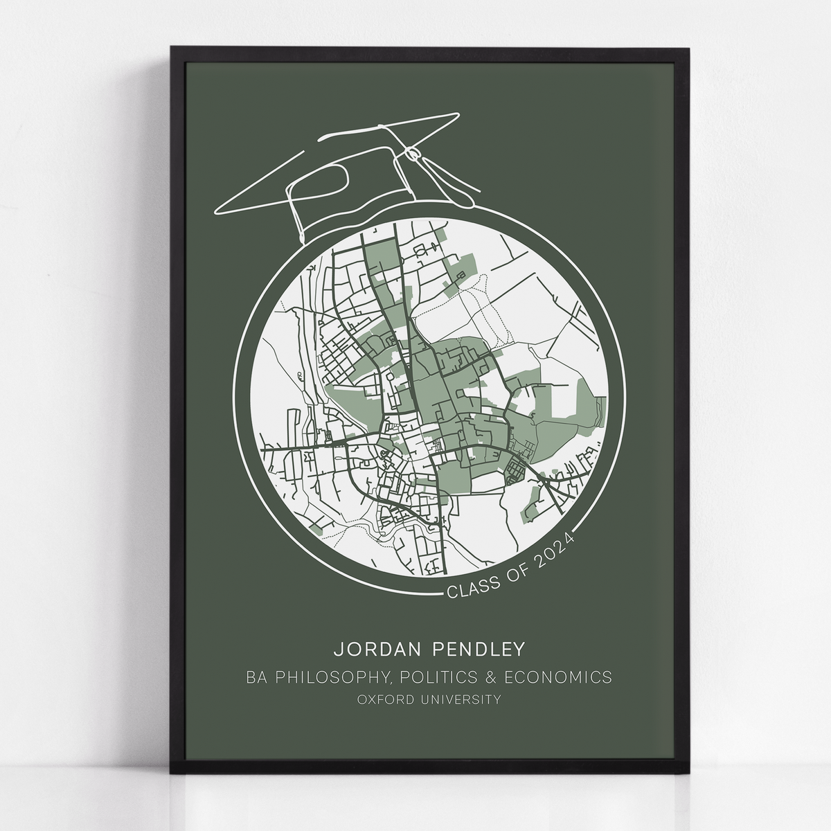 Graduation Map Gift | Mark Your Moment