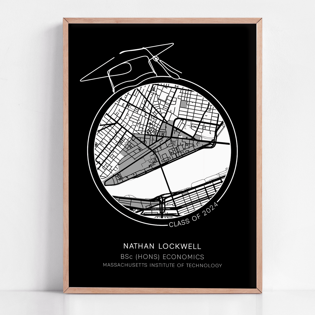 Graduation Map Gift | Mark Your Moment