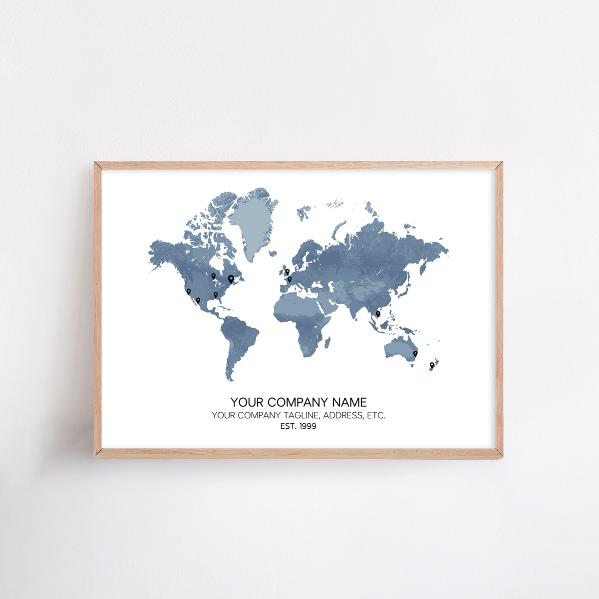 Corporate Locations Map | Mark Your Moment