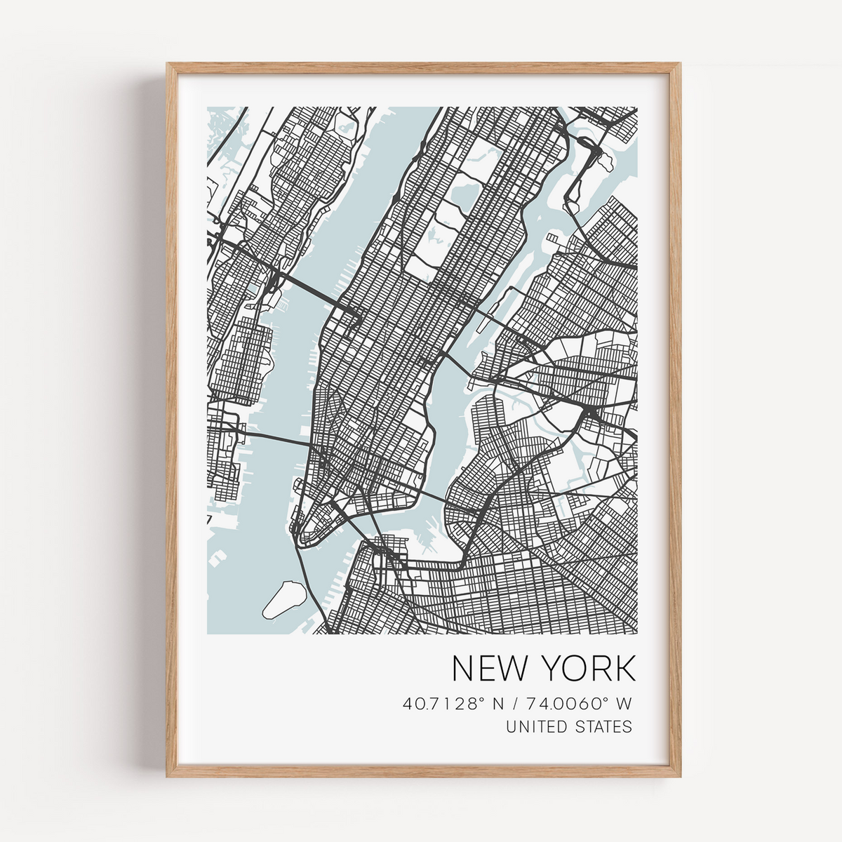 New York City Map Print | Mark Your Moment